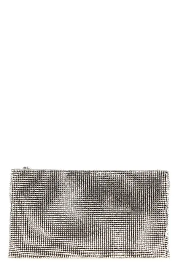 Benedetta Bruzziches Your Best Friend La Petite Clutch Bag - Silver