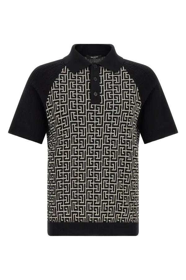 Balmain Pb Monogram Polo