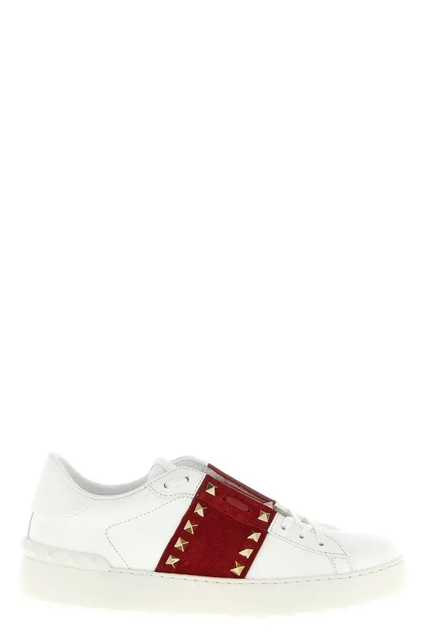 Valentino Garavani Rockstud Untitled Sneakers - Red