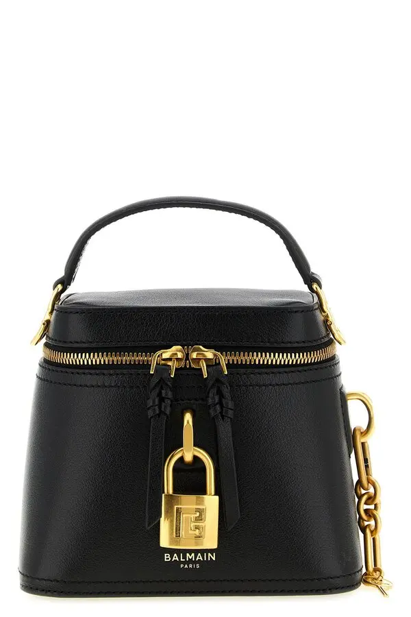 Balmain Pulse Vanity Handbag - Black