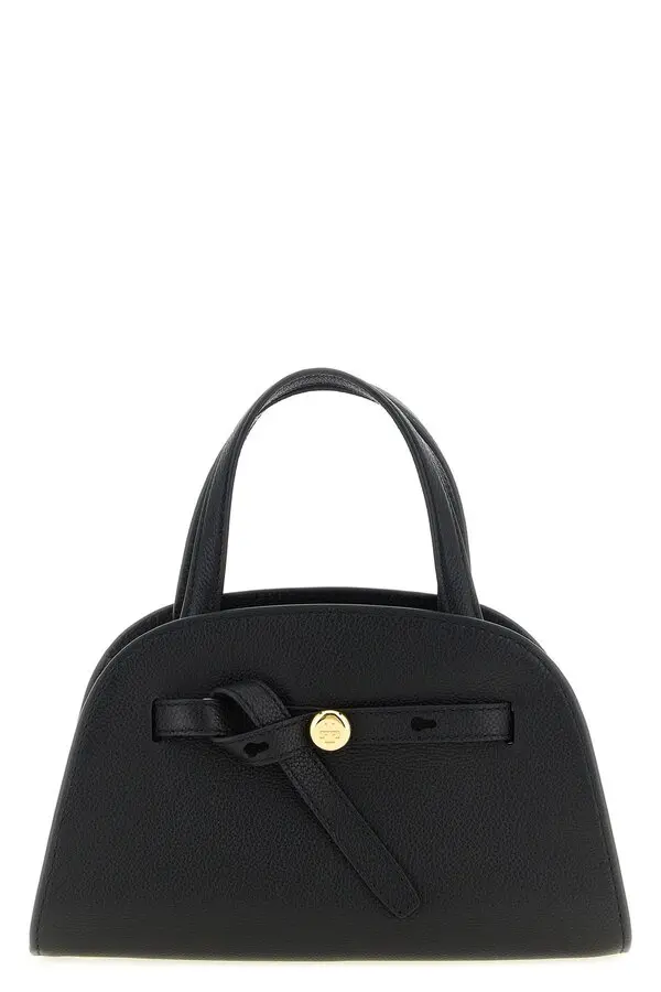 Tory Burch Romy Small Top Case Handbag - Black