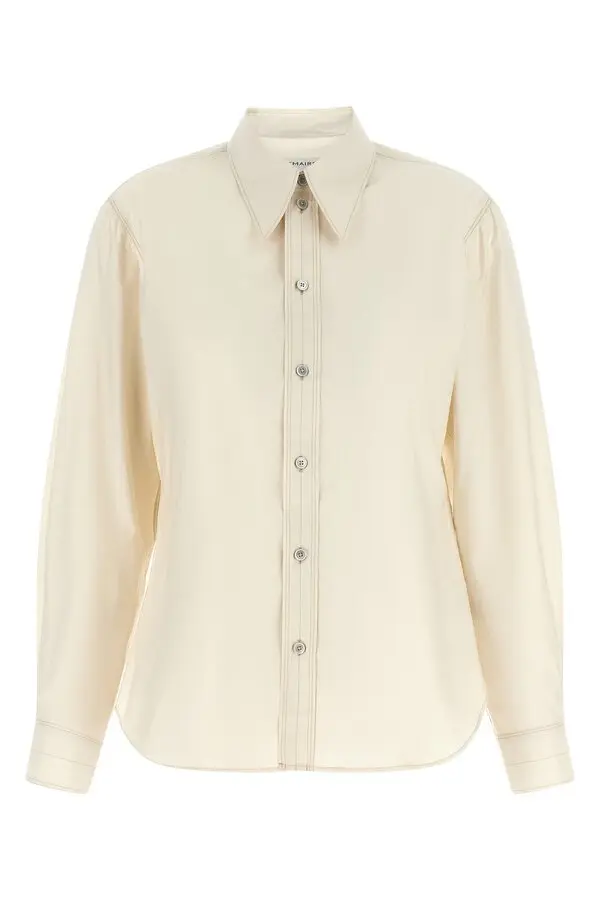 LEMAIRE Pointed Collar Shirt - Beige