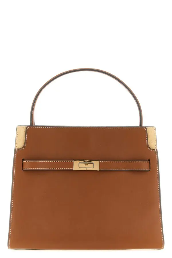 Tory Burch Lee Radziwill Small' Handbag - Brown