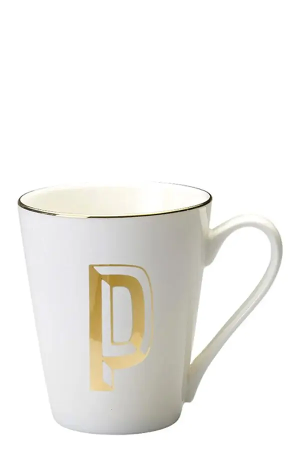 BITOSSI Cup Letter 'p - White