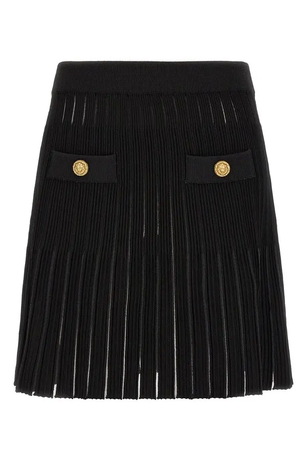 Balmain Pleated Skirt