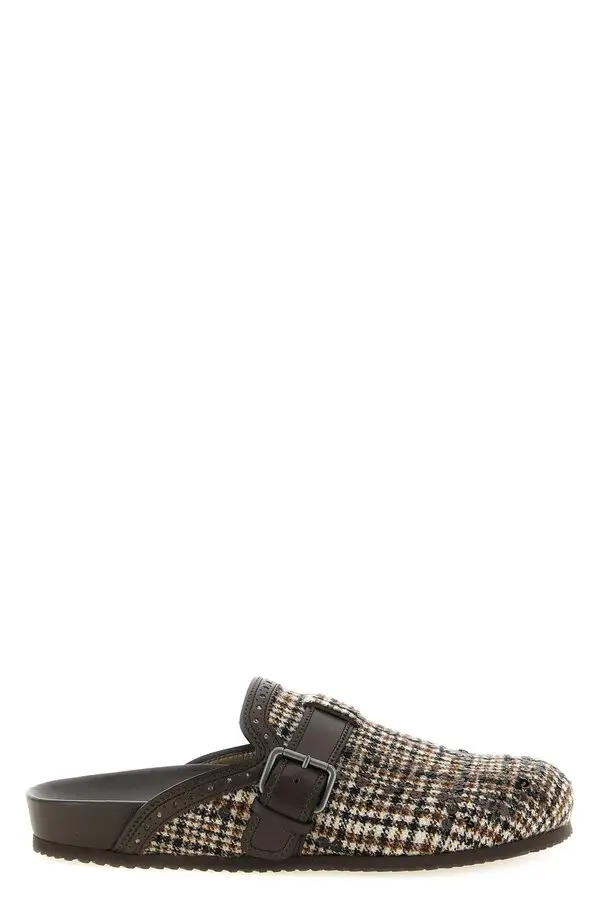 Brunello Cucinelli Dazzling' Sabots - Brown