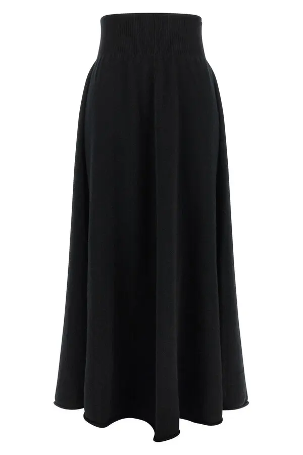 Extreme Cashmere N°498 Grace Skirt - Black