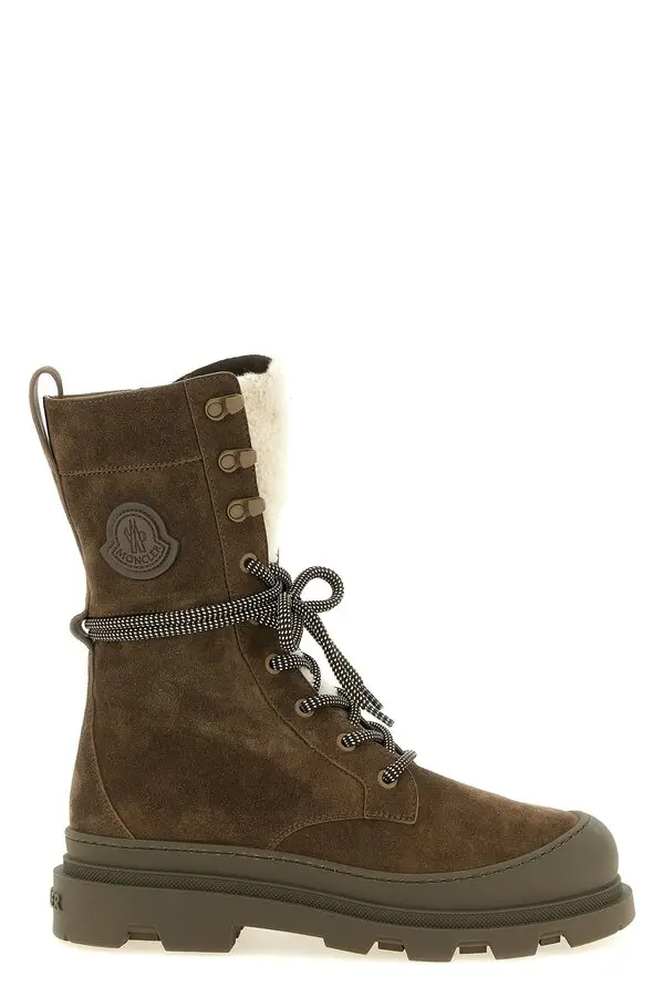 Moncler Vera High Boots - Brown