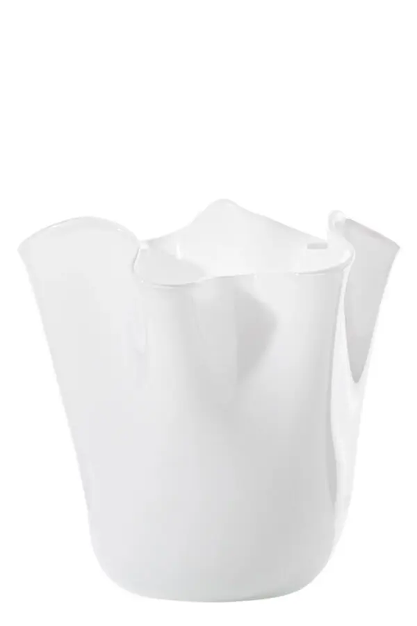 VENINI Fazzoletto' Pot ⌀ 13 Cm - White