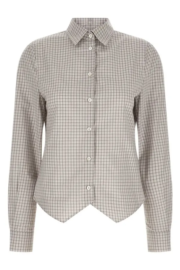 MAISON MARGIELA Pointed Hem Shirt