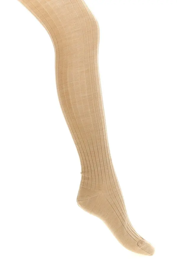 JIL SANDER Ribbed Tights