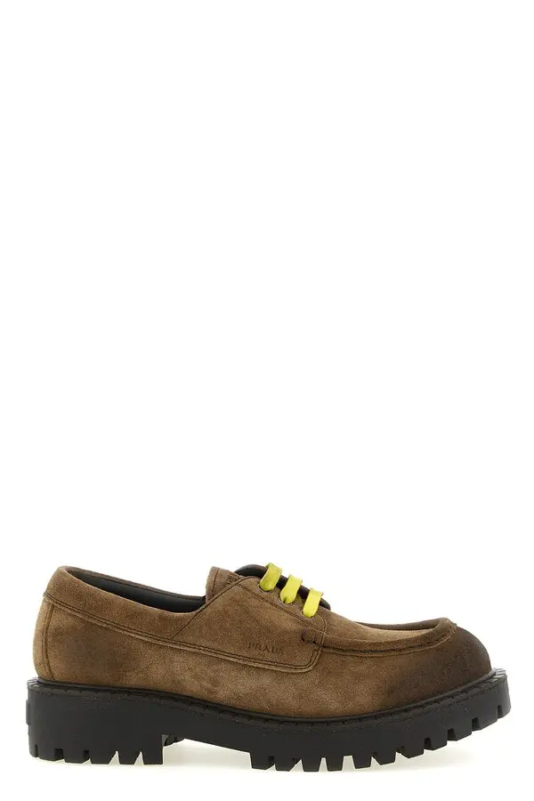 Prada Suede Lace-ups