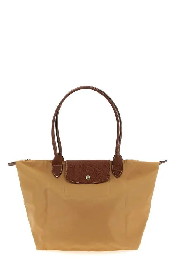 Longchamp L Le Pliage Original' Shoulder Bag - Beige