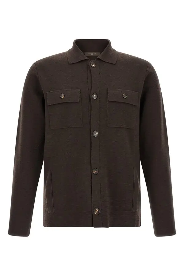 ZANONE Saharan Cardigan - Brown