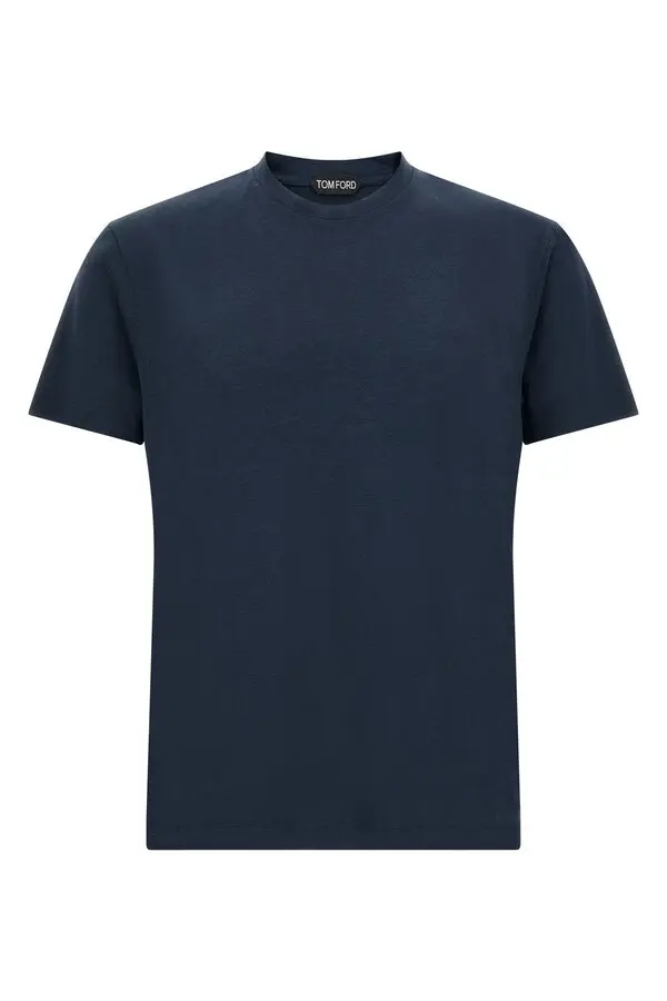 TOM FORD Crew-neck T-shirt - Blue