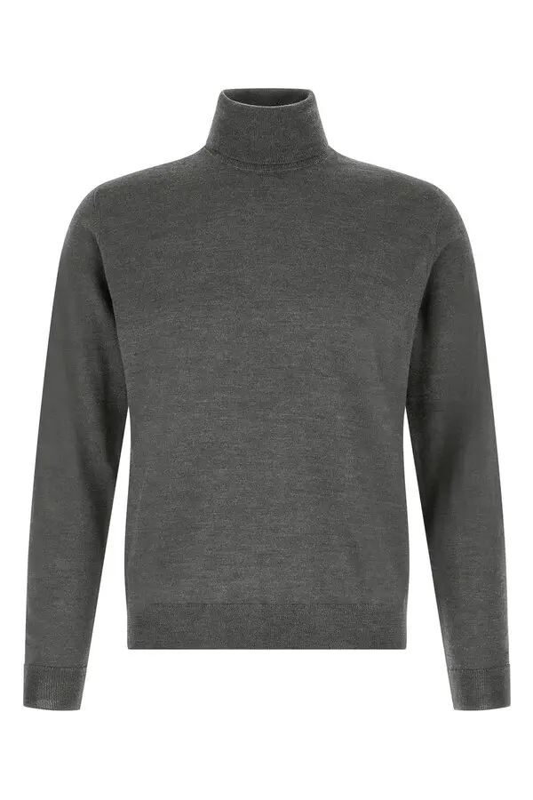 ZANONE Turtle-neck Sweater - Gray