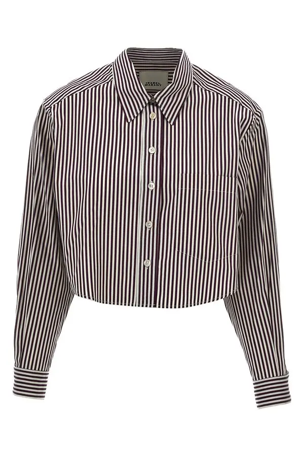 Isabel Marant Étoile Fleora Cropped Shirt