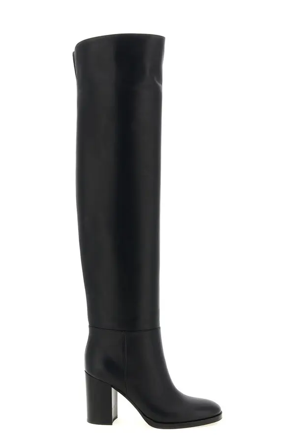 GIANVITO ROSSI Vitello Glove High Boots
