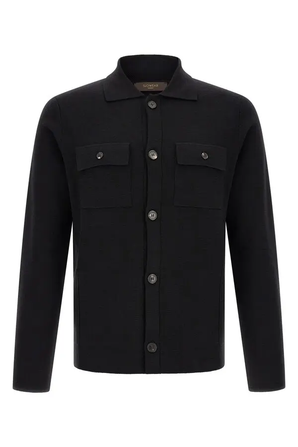 ZANONE Saharan Cardigan - Black
