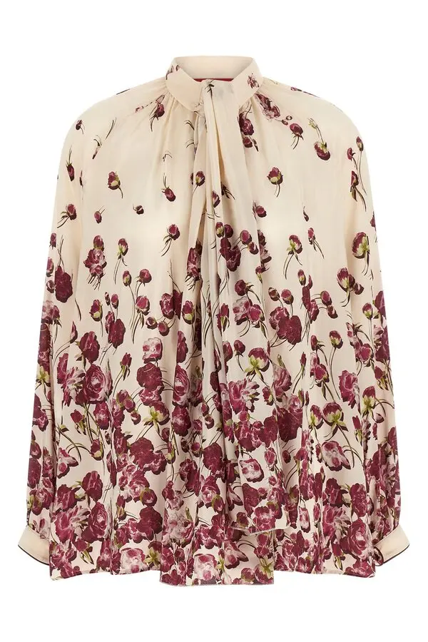 F.R.S FOR RESTLESS SLEEPERS Lavallière Silk-blend Blouse