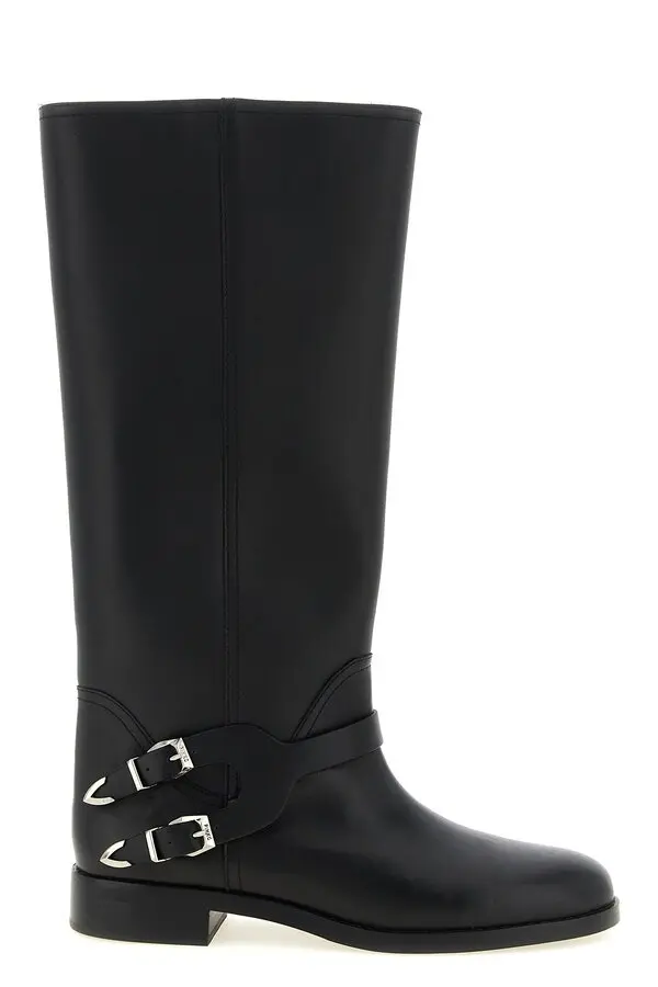 Pinko Cheval Leather Boots