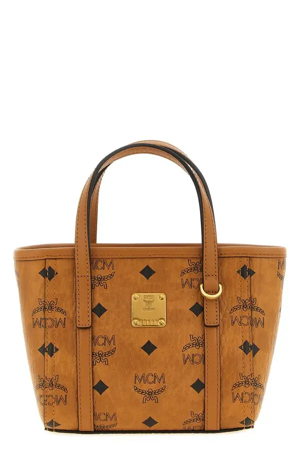 Mcm Toni X-mini Shopping Bag - Brown