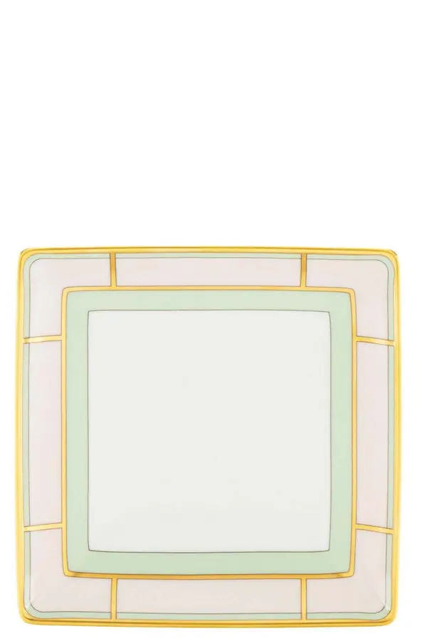 GINORI 1735 Diva' Square Valet Tray - Pink