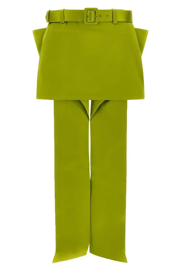 SELF-PORTRAIT Maxi Bow Skirt