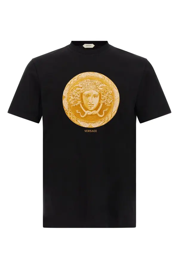Versace Medusa Coin' Print T-shirt