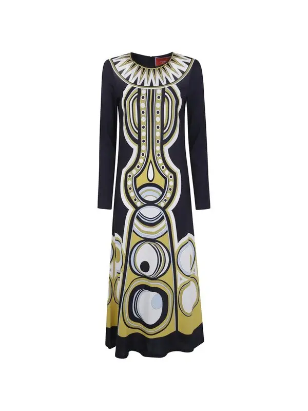 La DoubleJ Sanctuary Placee Printed Maxi Dress