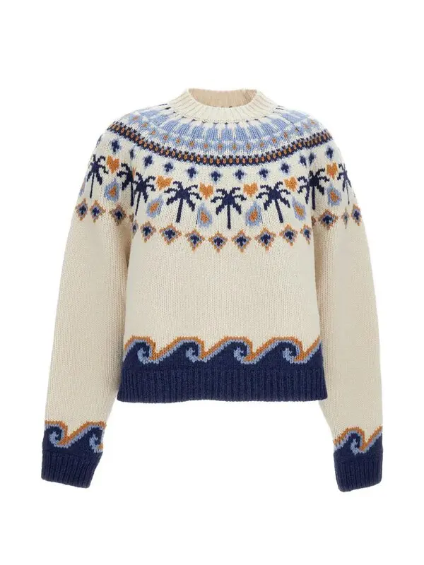 Alanui Sweet Winter Sweater - White