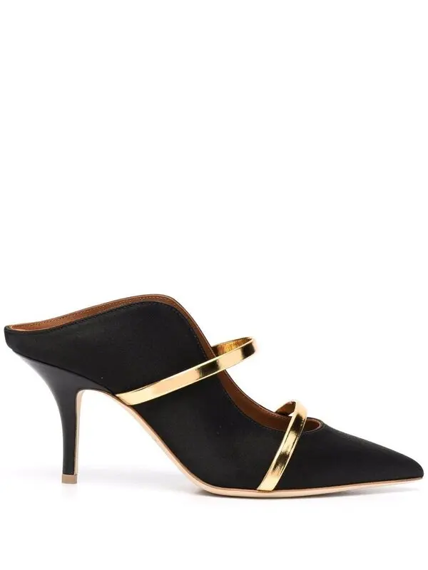 MALONE SOULIERS Maureen 70 Satin Pumps