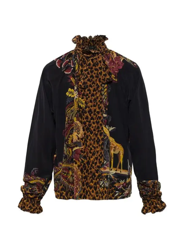 Etro Animalier Print Tunic