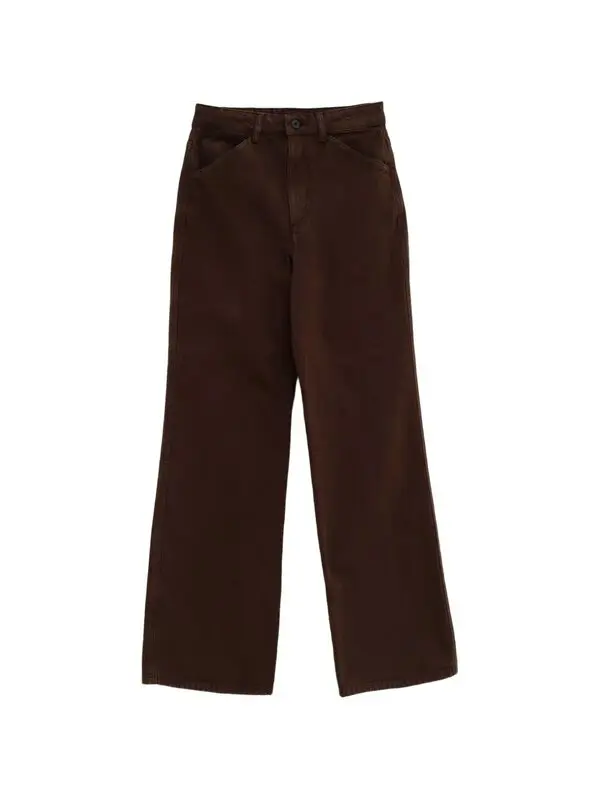 LEMAIRE Flared 5 Pockets - Brown