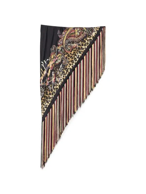 Etro Triangle Scarf - Black
