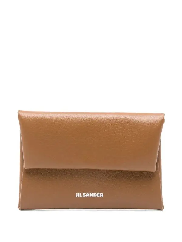 JIL SANDER Envelope Card Holder - Beige