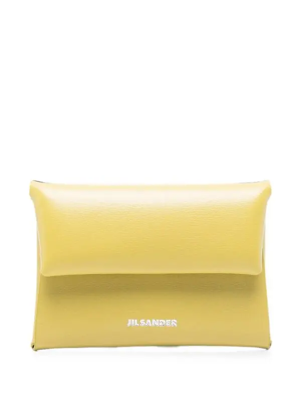 JIL SANDER Envelope Card Holder - Yellow