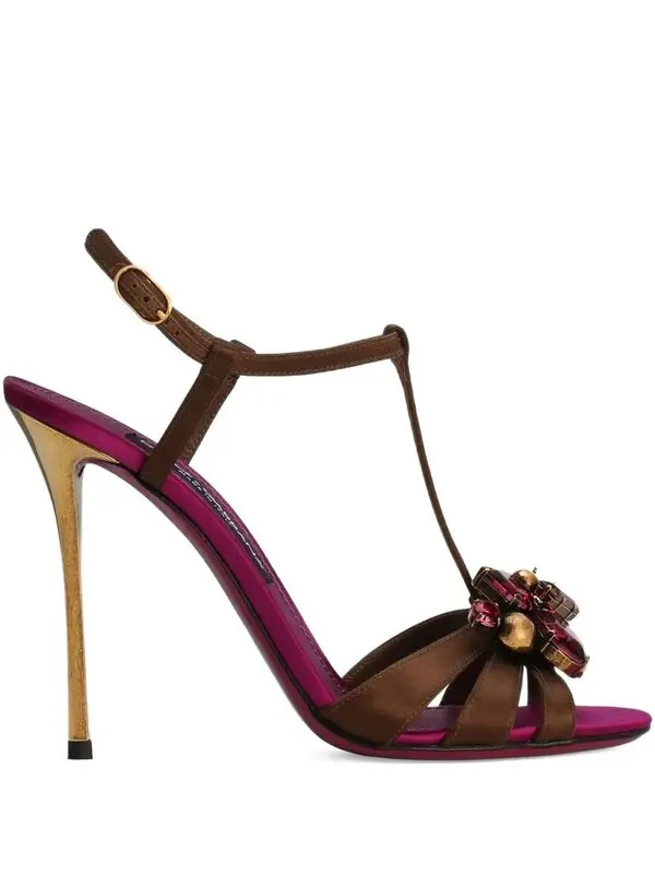 Dolce & Gabbana Satin Sandal
