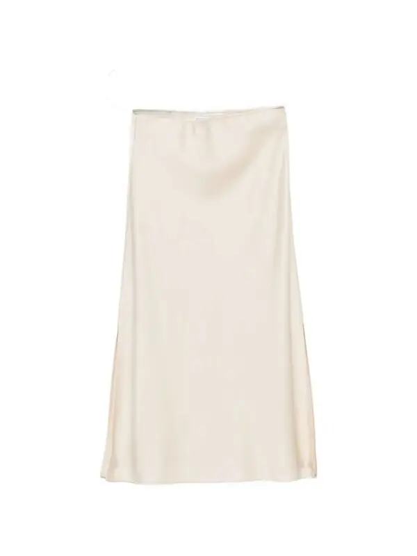 Brunello Cucinelli Satin Skirt