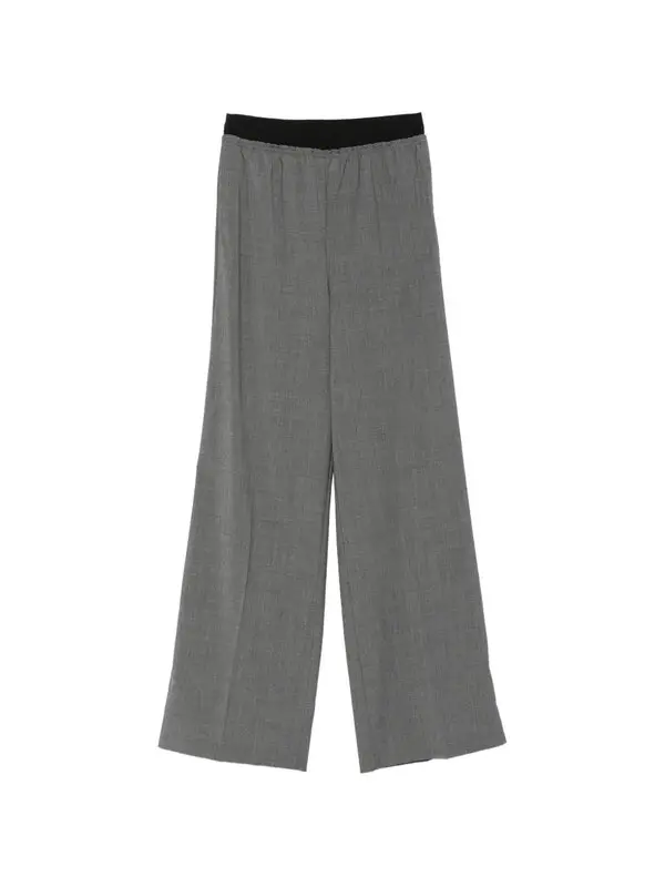 Alpha Studio Elasticated-waistband Trousers