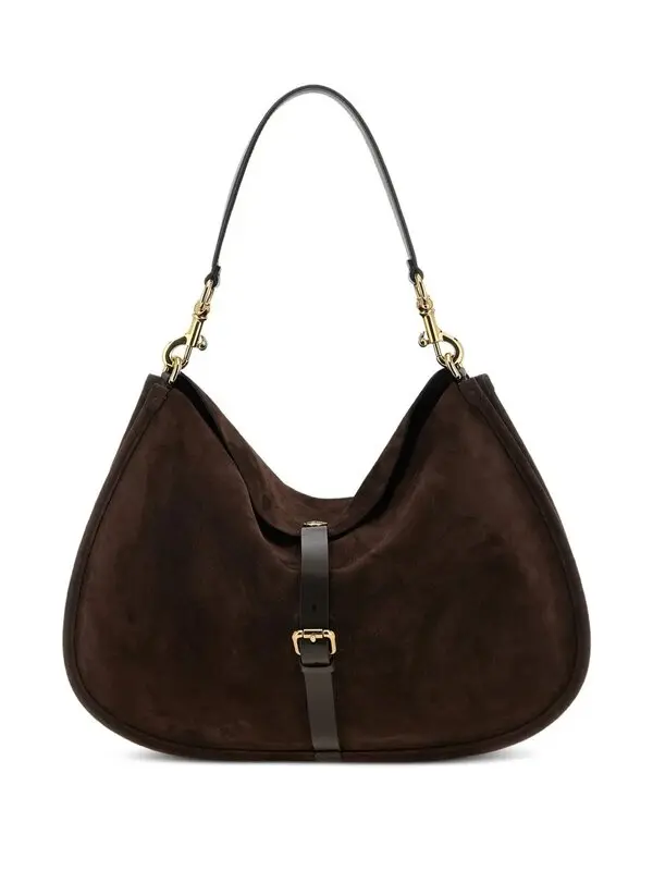 Etro Borsa Pony Maxi Suede Hobo Bag