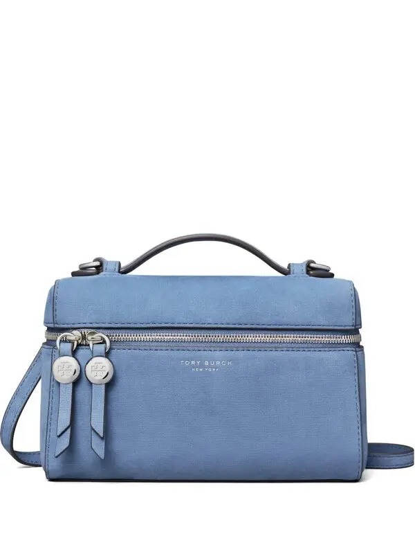 Tory Burch Romy Slim Nubuck Top Handle - Blue