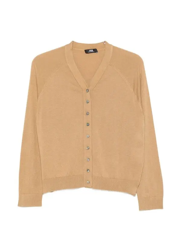 Alpha Studio Silk Cashmere Cardigan