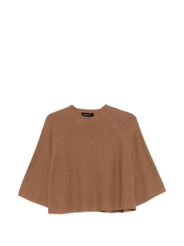 Fabiana Filippi Crop Sweater