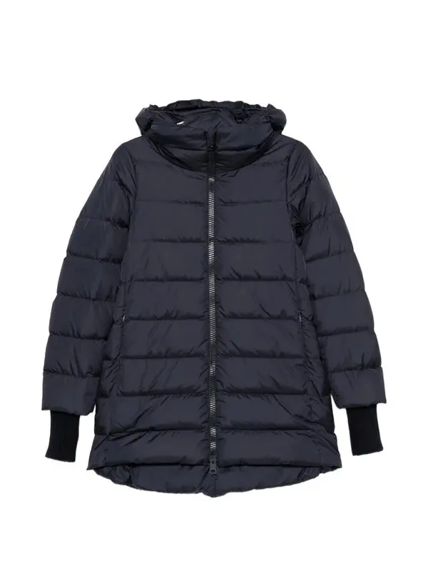 Herno A-shape Chamonix Hooded Puff Coat - Blue