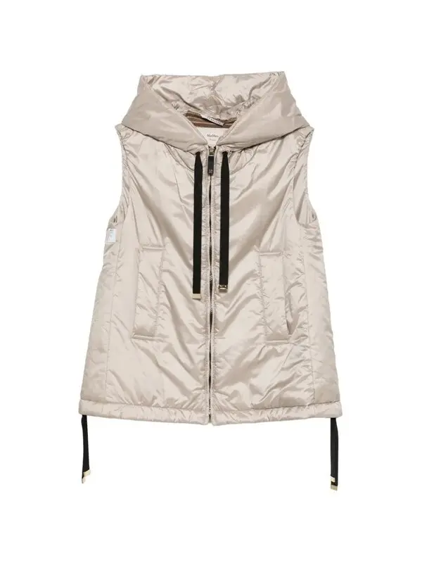 Max Mara Hooded Puffed Coat - Beige