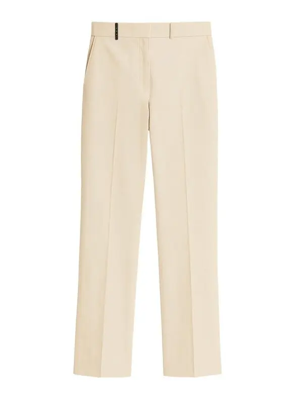 Peserico Straight Leg Trousers - Beige