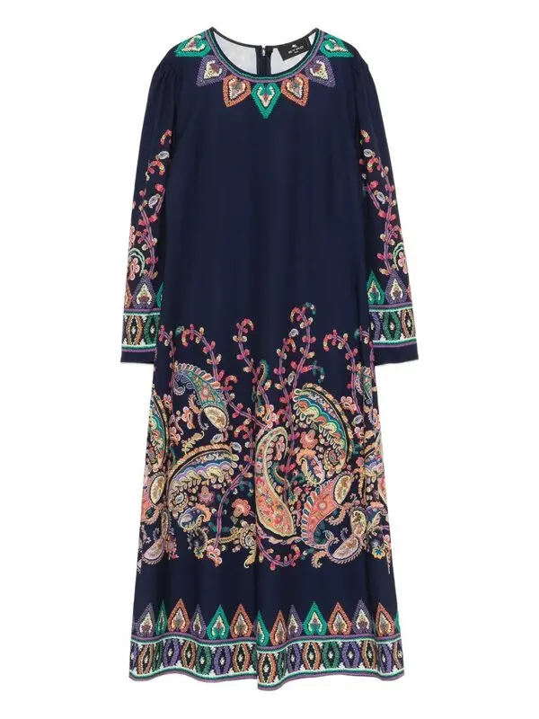Etro Paisley Print Dress