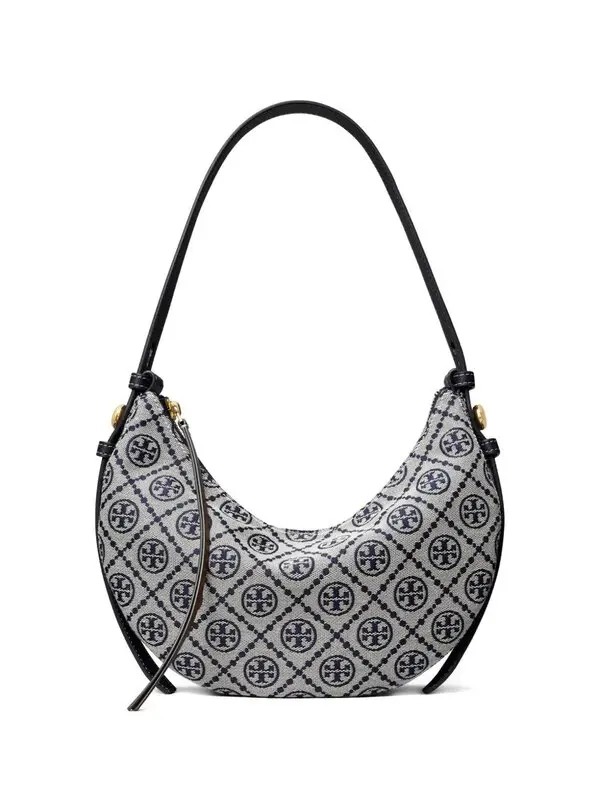 Tory Burch Romy T Monogram Half Bag