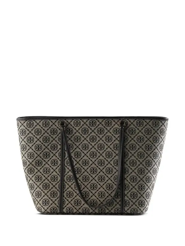 Tory Burch T Monogram Zip Tote